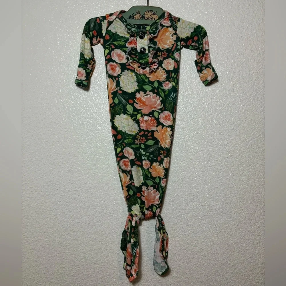 Gigi And Max | One Pieces | Gigi Max Floral Newborn Sleeper Pjs One ...